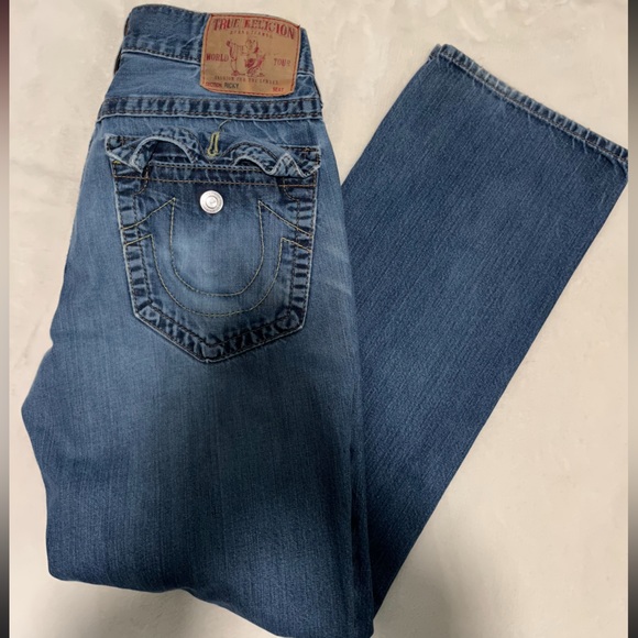 True Religion | Jeans | Vintage True Religion Ricky Low Waisted Flare ...